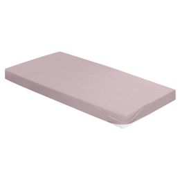 Irisette Spannbettlaken &raquo;Porto 20&laquo; besonders elastisch rosa Jersey, Obermaterial: 95% Baumwolle, 5% Elasthan B/L: 150cm x 200cm, 1 Stk., Jersey, 140-160x190-