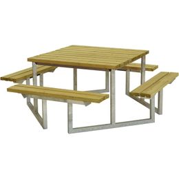 Plus Garten-Essgruppe &raquo;&raquo;Twist&laquo; Kombim&ouml;bel&laquo; 1 Stk. tlg. 204x204x73/45 cm beige B/H/T: 204cm x 73cm x 204cm