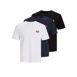 Jack & Jones Jack & Jones Herren Rundhalsshirt &raquo;JJRUSH TEE SS CREW NECK 3PK MP&laquo; Packung, 3 Baumwolle, regular fit bunt XL