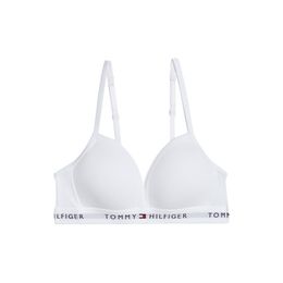 Tommy Hilfiger Underwear Kinder Triangel-BH mit Logoschriftzug 128/134, N-Gr