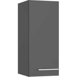 Optifit H&auml;ngeschrank &raquo;Lilly&laquo; Breite 30 cm, 1 T&uuml;r, 2 Einlegeb&ouml;den schwarz Holzwerkstoff B/H/T: 30cm x 70,4cm x 34,6cm, T&uuml;ren: 1 Stk.