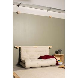Karup Design Schlafsofa &raquo;Hooked Sofa Bed / Sleeper Chair &ndash; Sitz- oder Schlafplatz, platzsparend&laquo; Futonmatratze inkl. Halterungsset aus FSC -zertifiziertem 