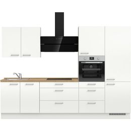 Nobilia K&uuml;chenzeile &raquo;"Laser II", NEU: individuell anpassbar mit gratis Profi-Beratung&laquo; vormontiert, 300 cm breit, optional mit verschiedenen E‐Ger&auml;te-