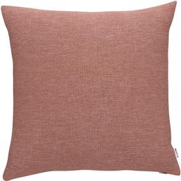 Neutex for you! Dekokissen &raquo;Inuit&laquo; ohne F&uuml;llung rosa Bezug: 85% Polyacryl, 15% Polyester B/L: 38cm x 38cm, 1 Stk.
