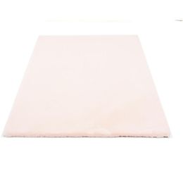 OCI DIE TEPPICHMARKE Hochflor-Teppich &raquo;BUFFY SOFT, Fell Haptik&laquo; rechteckig 25 mm H&ouml;he Fellteppich, weich, alle R&auml;ume Hochflor, Langflor rosa Polyester