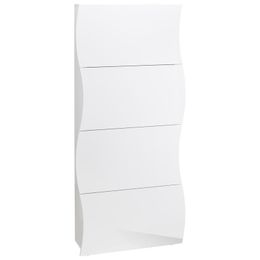 Home Affaire Schuhschrank &raquo;Onda&laquo; wei&szlig; B/H/T: 71cm x 121cm x 27cm
