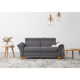 OTTO home 2,5-Sitzer &raquo;Lindgren&laquo; wahlweise mit TV-Funktion, links oder beidseitig, Kopfteilverstellung braun 100% Polyester B/H/T: 185cm x 84cm x 93cm,