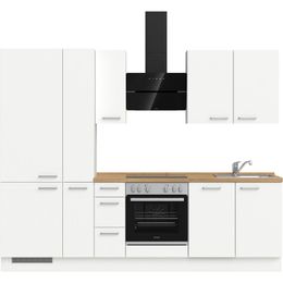 Nobilia K&uuml;chenzeile &raquo;"Touch II", NEU: individuell anpassbar mit gratis Profi-Beratung&laquo; vormontiert, Breite 270 cm, Ausrichtung w&auml;hlbar, wahlw. mit E-