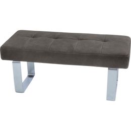 K+w Komfort & Wohnen K+W Komfort & Wohnen Hockerbank &raquo;Santos II&laquo; Sitzpolsterung aus hochwertigem Kaltschaum, Breite ca. 113 cm grau 100% Polyester B/H/T: 113cm x 51cm x 