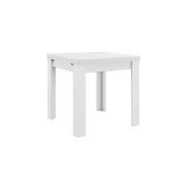 M&auml;usbacher Esstisch &raquo;Monti&laquo; OTTO-Choices, BESTSELLER!, Tisch, K&uuml;chentisch, Auszugstisch ausziehbar auf 136 cm wei&szlig; B/H/T: 80cm x 78cm x 80cm, Auszugsplatte