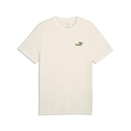 Puma Herren T-Shirt "GRAPHICS 2 COLOR SMALL NO 1 LOGO TEE", wei&szlig;, Gr. XXXL, unifarben, Jersey, Obermaterial: 100% Baumwolle, Shirts, mit
