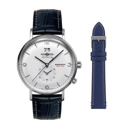Zeppelin Herren Zeppelin Quarzuhr &raquo;LZ 129 Hindenburg&laquo; Armbanduhr, Herrenuhr, Made in Germany, Ideal auch als Geschenk Einheitsgr&ouml;&szlig;e