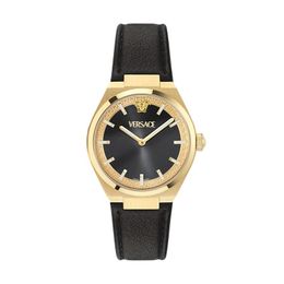 Versace Damen Quarzuhr &raquo;V-AURIA&laquo; Armbanduhr, Damenuhr, Swiss Made, analog gold Einheitsgr&ouml;&szlig;e