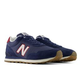 New Balance Herren Sneaker "515", Gr. 44, blau, Leder, Textil, Schuhe