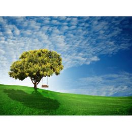 papermoon Fototapete &raquo;Goldener Regenbaum&laquo; bunt Vlies B/L: 3m x 2,23m, Bahnen: 6 Stk.