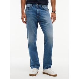 Tommy Hilfiger Herren Gerade Jeans &raquo;DOVER REGULAR STRAIGHT&laquo; im 5-Pocket-Style, mit Used-Effekten blau 33, L&auml;nge 34