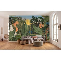 Komar Fototapete &raquo; Vlies Fototapete - Rousseau Remix - Gr&ouml;&szlig;e 350 x 250 cm&laquo; bedruckt glatt lila Vlies B/L: x 2,5m, Rollen: 7