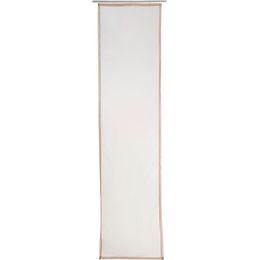 G&ouml;zze Schiebegardine &raquo;Sambia Schiebevorhang&laquo; Paneelwagen 1 Stk. tlg. HxB: 245x60, Voil&eacute; Uni, inklusive Montagezubeh&ouml;r braun Voile, Polyester 245cm, 