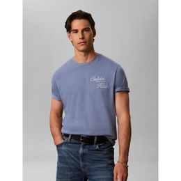 Calvin Klein Jeans Herren T-Shirt &raquo;CALVIN KLEIN&laquo; Regular fit mit Print blau M