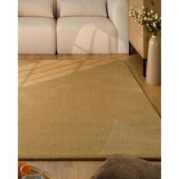 Teppich &raquo;Vegas - Esprit Kollektion&laquo; rechteckig 15 mm H&ouml;he Kurzflor, uni, gewebt, pflegeleicht, formstabil, f&uuml;r Fu&szlig;bodenheizung Polypropylen B : 120cm 