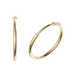 Firetti Damen Paar Creolen &raquo;Schmuck Geschenk Silber 925 1,5 mm breit&laquo; Made in Germany gold 20, Silber 925 (Sterlingsilber)