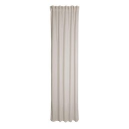HOMING Vorhang &raquo;Feles&laquo; verdeckte Schlaufen 1 Stk. tlg. Fertigschal beige Polyester 245cm, verdeckte Schlaufen, 140cm