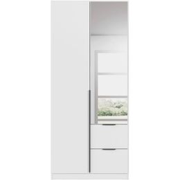 OTTO home Dreht&uuml;renschrank &raquo;Kleiderschrank Schrank Garderobe AGORDO mit Dekor- oder Hochglanzfront&laquo; in zwei Griff-Farben, Breiten 91-360 cm, mit 
