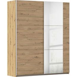 Rauch Schwebet&uuml;renschrank &raquo;Kleiderschrank Dreht&uuml;renschrank Schrank Garderobe KRONACH&laquo; in 3 Ausstattungen BASIC/CLASSIC/PREMIUM, Breiten 131/175/218/