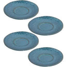 Leonardo Untertasse &raquo;Matera&laquo; Teller Set blau Keramik 15cm