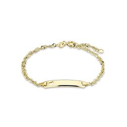 Amor Damen Goldarmband &raquo;Herz&laquo; Made in Germany gold 19cm, Gelbgold 375