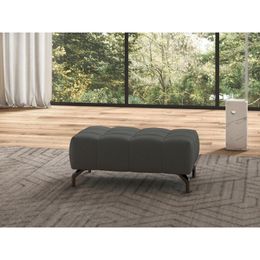 Sit & More sit&more Hocker &raquo;Cool&laquo; mit schwarzen F&uuml;&szlig;en grau B/H/T: 102cm x 45cm x 68cm, Chenille