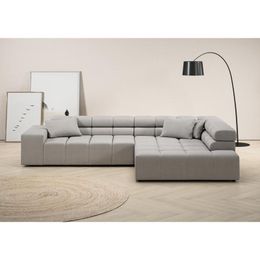 Home Affaire Ecksofa &raquo;Ancona, Ecksofa, incl. Kopfteilverstellung, Breite 319 cm, L-Form&laquo; wahlweise motorische Sitztiefenverstellung, auch in Cord + 
