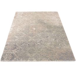 OCI DIE TEPPICHMARKE Teppich &raquo;Butterfly Admiral&laquo; rechteckig 13 mm H&ouml;he moderner Kurzflor, orientalisch, Vintage, Wohnzimmer gr&uuml;n Kunstfaser B : 80cm 1