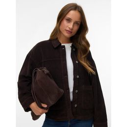 V&eacute;ro Moda Vero Moda Damen Cordjacke &raquo;VMJAMIE LS CORDUROY SHACKET MIX NOOS&laquo; Baumwolle S