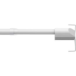 Garesa Scheibenstange &raquo;&oslash; 12 mm"&laquo; &Oslash; 12 mm ausziehbar Montage am Fensterrahmen, ausziehbar, Klemmfunktion, ohne Bohren wei&szlig; L: 135cm - 225cm &Oslash; 12mm