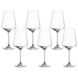 Leonardo Wei&szlig;weinglas &raquo;PUCCINI&laquo; 560 ml, 6-teilig transparent Kristallglas &Oslash; 6,4cm x 31cm, 560ml, 6 Stk.