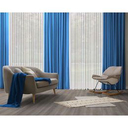 WIRTH Vorhang &raquo;Dim out&laquo; Multifunktionsband 1 Stk. tlg. nach Ma&szlig; blau Polyester 235cm, Multifunktionsband, 142cm