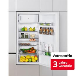 Hanseatic Einbauk&uuml;hlschrank &raquo;HEKS12254GE&laquo; 123 cm hoch 54 cm breit inkl. 3 Jahre Herstellergarantie silber Abtauautomatik