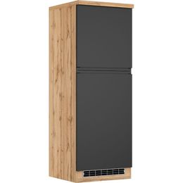 KOCHSTATION K&uuml;hlumbauschrank &raquo;KS-Virginia,neu in verbesserter Ausf&uuml;hrung&laquo; Stauraum, Softclose, Breite 60 cm, H&ouml;he 165 cm, Nische f&uuml;r K&uuml;hlschrank: B/H/