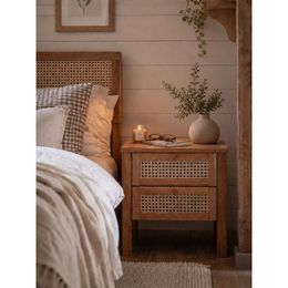 OTTO home Nachtkonsole &raquo;H&auml;llevik Nachtkonsole, Nachtkommode in hochwertiger Verarbeitung&laquo; 1 Stk. tlg. Massivholz, Skandinavisches Design, Robust, 