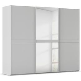 Rauch Schwebet&uuml;renschrank &raquo;Kleiderschrank Schrank Garderobe Schlafzimmerschrank SCALE-LINE&laquo; edle Optik mit Bauchbinde in Korpusfarbe mit Spiegel MADE 