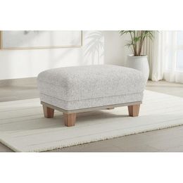Sit & More sit&more Polsterhocker &raquo;Concept&laquo; mit Buchefu&szlig; in drei Farben zur Auswahl 100% Polyester B/H/T: 90cm x 46cm x 60cm, Chenille,mit Fu&szlig; Buche natur