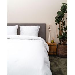 Kayori Bettw&auml;sche &raquo;Aya&laquo; 2 Stk. Hergestellt aus 20% Seide und 80% Lyocell wei&szlig; Lyocell, Obermaterial: 100% Modal B/L: 155cm x 220cm, 1 Stk., 1 Stk., 