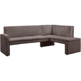 exxpo - sofa fashion Eckbank &raquo;Cortado, elegant und modern mit hohem Sitzkomfort&laquo; hohe Bodenfreiheit, sch&ouml;ne Detailverarbeitung, wahlweise Lederbezug 