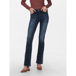 Only Damen Only Bootcut-Jeans &raquo;ONLBLUSH MID FLARED DNM REA409 NOOS&laquo; blau M (38), L&auml;nge 30