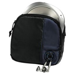Hama CD-Player Tasche &raquo;Tasche f&uuml;r Discman und 3 CDs, Schwarz Blau, Trageriemen, Kabelausgang&laquo; schwarz Nylon Material: Nylon