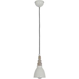 N&auml;ve n&auml;ve Pendelleuchte &raquo;Delhi&laquo; E27 H&auml;ngeleuchte, Pendelleuchte,Vintage,1xE27 max.40W beige 1, &Oslash; 19cm H: 13cm