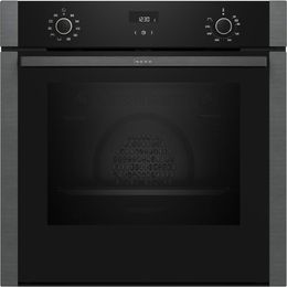 Neff Backofen &raquo;B4ACE2AG3&laquo; mit Teleskopauszug nachr&uuml;stbar mit EasyClean Voll versenkbare Ofent&uuml;r dank Slide&Hide grau Einheitsgr&ouml;&szlig;e Backofen