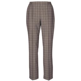 GOLDNER Damen Schlupfhose "Schlupfhose mit Rundumdehnbund", beige, Gr. 52, Obermaterial: 100% Polyester COOLMAX PES(Coolmax)., Hosen,