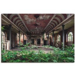 Artland Wandbild &raquo;Lost Places - Tanzsaal - verlassen&laquo; Geb&auml;ude 1 Stk. tlg. als Leinwandbild, Poster in verschied. Gr&ouml;&szlig;en bunt Leinwand B/H/T: 90cm x 60cm, 
